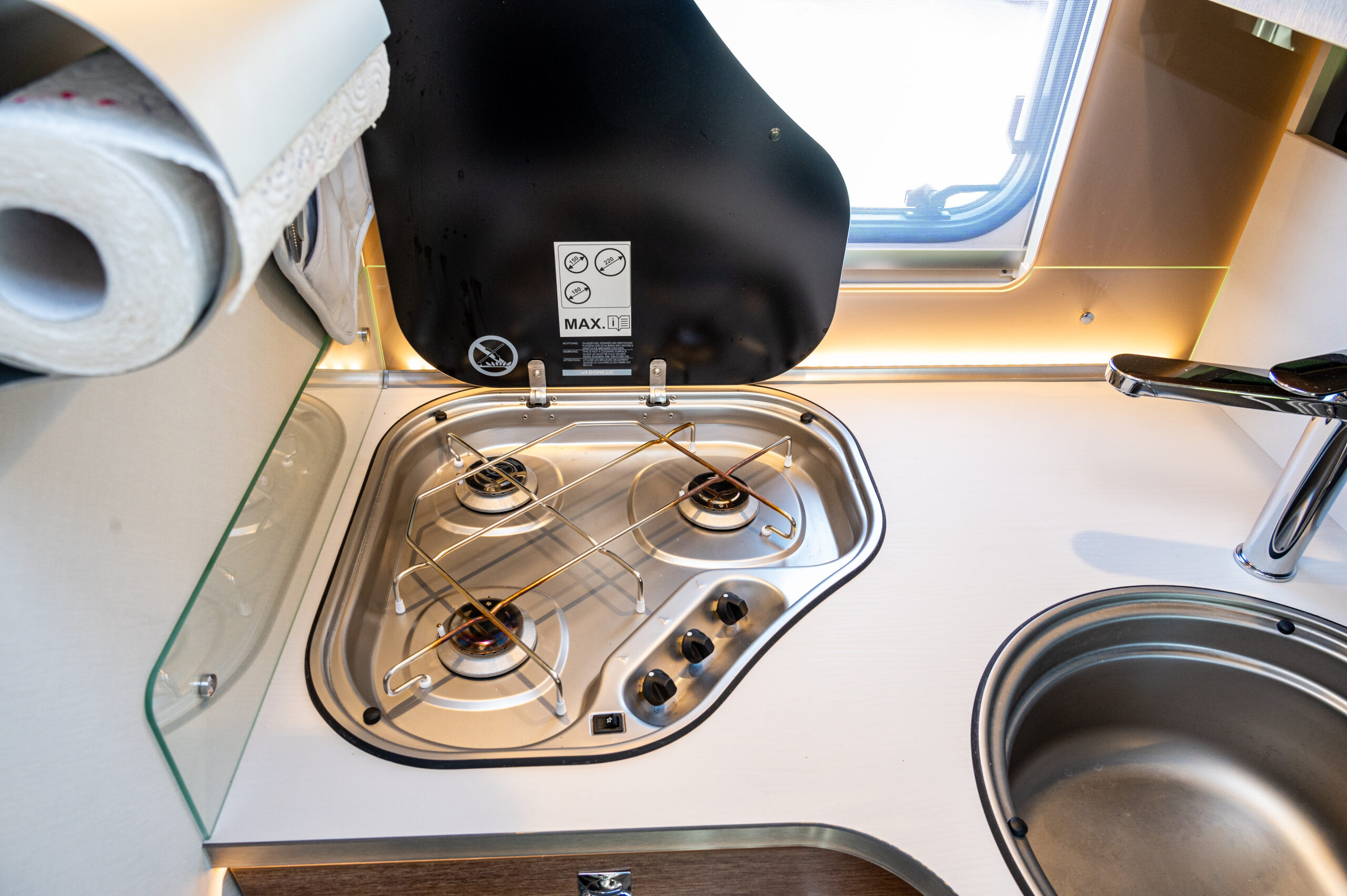 Innenausstattung – CalaVan – Wohnmobilverleih